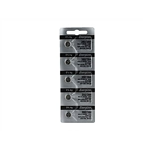 Energizer 392/384 Silver Oxide Battery: Card of 5