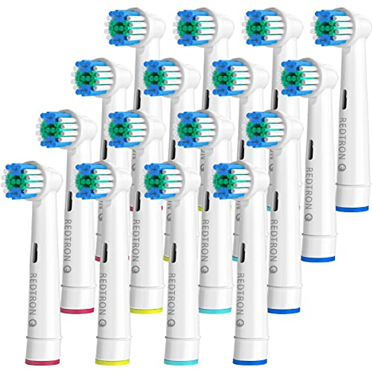 Replacement Brush Heads for Oral B (16 Count), Electric Toothbrush Replacement Heads for Precision Clean, Rechargeable Toothbrush Heads Compatible with Oral B Pro1000 Pro3000 Pro5000 Pro7000 and More…