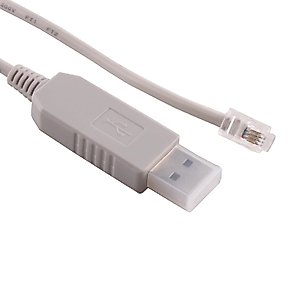 usangreen USB to RJ9 Autostar Audiostar RS232 Interface Handbox Firmware Upgrade Cable for Meade #505 ETX127 ETX125 ETX-90 LXD75 LX80 LX90 LX65 Telscopes (Length:10FT)