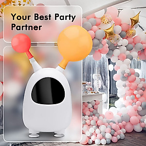 Balloon Pump Electric, SPLAKS Balloons Inflator Air Pump Portable Balloon Blower for Garland Arch, Party Decoration, Birthday, Gender Reveal, Graduation