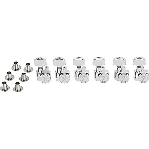 Fender Deluxe Locking All Short Post Guitar Tuners, Chrome
