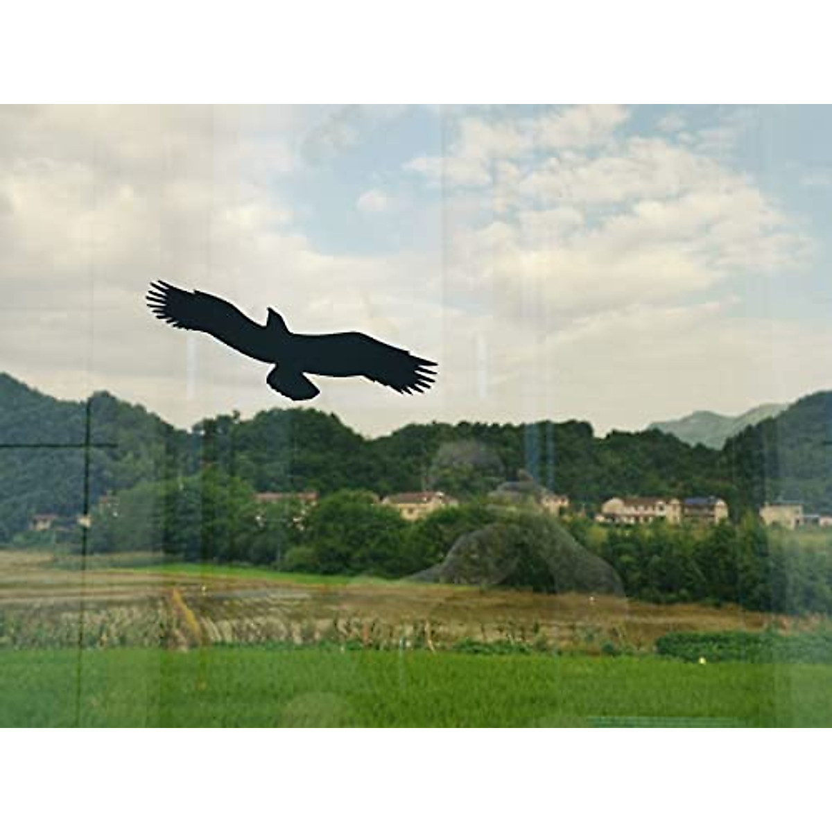 Anti-Collision Window Bird Stickers Glass Door Protection Save Birds Window Decals, 12 Pcs (Combinations)