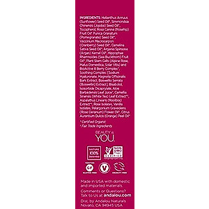 Andalou Naturals 1000 Roses Moroccan Beauty Oil Ounce, White, rose, 1 Fl Oz