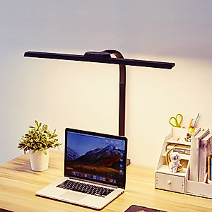 LED Desk Lamp, Architect Desk Lamp, Desk Light, Clip on Light, Eye Caring Reading Lamp, 21W 5 Color Modes Auto Setting Timer Table Lamp for Office Home Workbench Drafting Study Dormitories