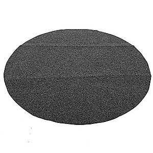 Grill Mat,BBQ Grill Mat,36inch Round Shape Barbecue Mat,Oil Resistant BBQ Floor Protective Mat,for Home Party Use for Under BBQ, Absorbent Oil Pad Protector, Grill Mat,BBQ Grill Mat,36inch Round