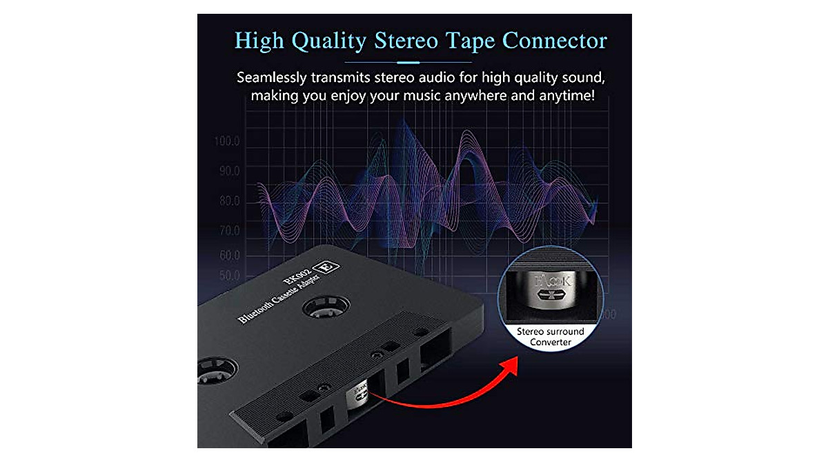 Elook Bluetooth Cassette Adapter for Vintage Cars