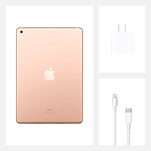 2020 Apple iPad (10.2-inch, WiFi, 32GB) - Gold (Renewed Premium)