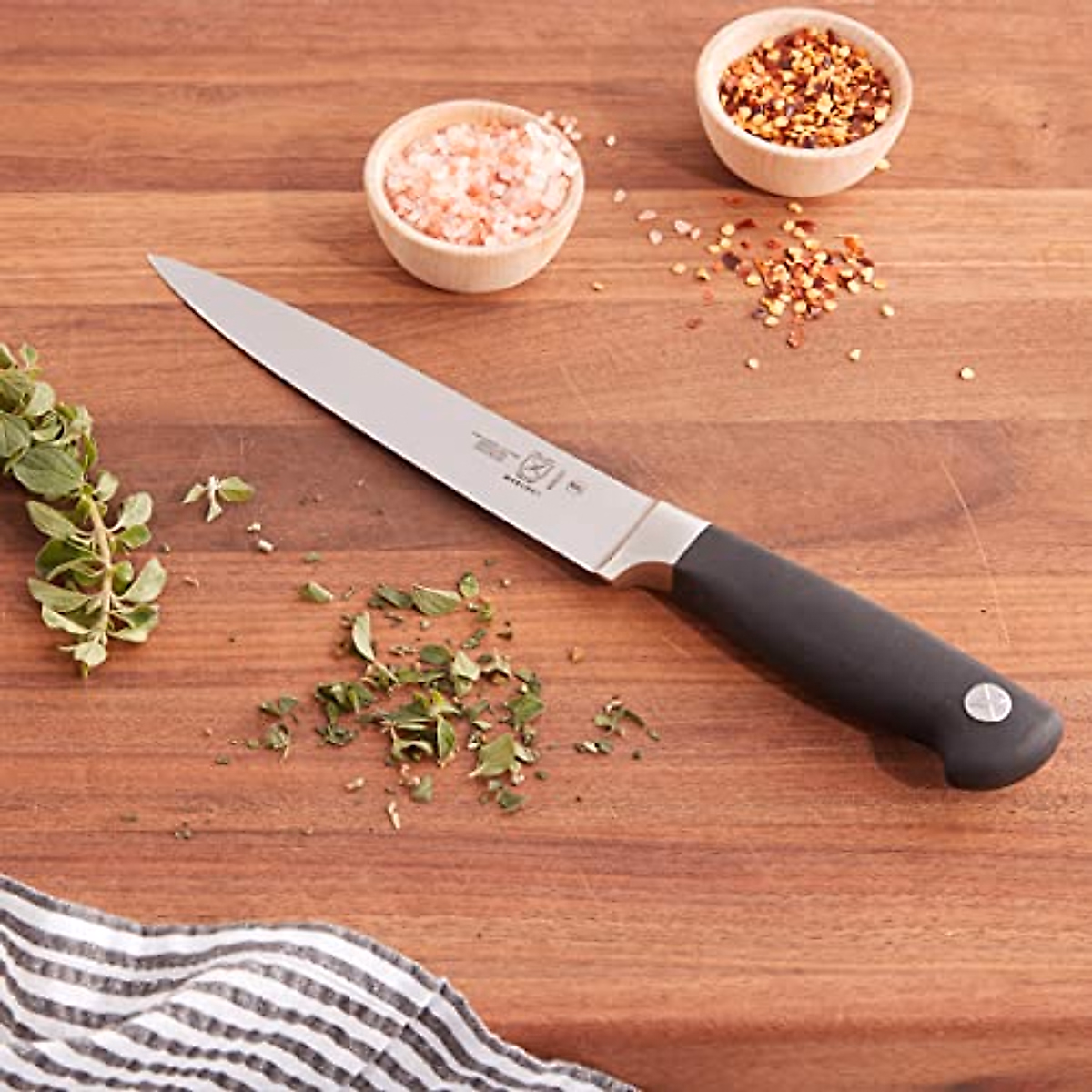 Mercer Culinary M20307 Genesis 7-Inch Flexible Fillet Knife,Black