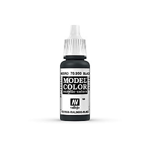 Vallejo Model Color 70950 Black (17ml)
