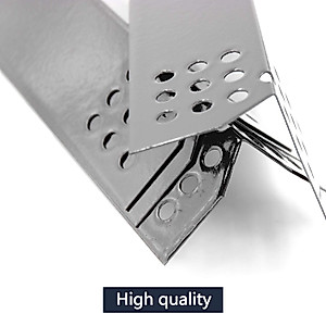 Hongso PPG371 (3-Pack) Porcelain Steel Heat Plate, Heat Shield, Heat Tent, Burner Cover, Vaporizor Bar Replacement for Nexgrill 720-0830H, 720-0783E, Grill Master 720-0697, 720-0737 Grill Model