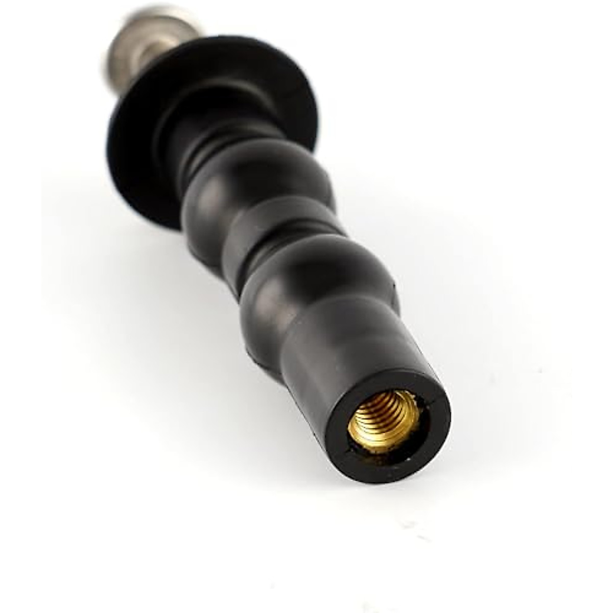 Ubrand 2PCS Toilet Seat Hinges Screws, Toilet Seat Top Fixing Part, Toilet Seat Fixing Device Rubber Top Nut