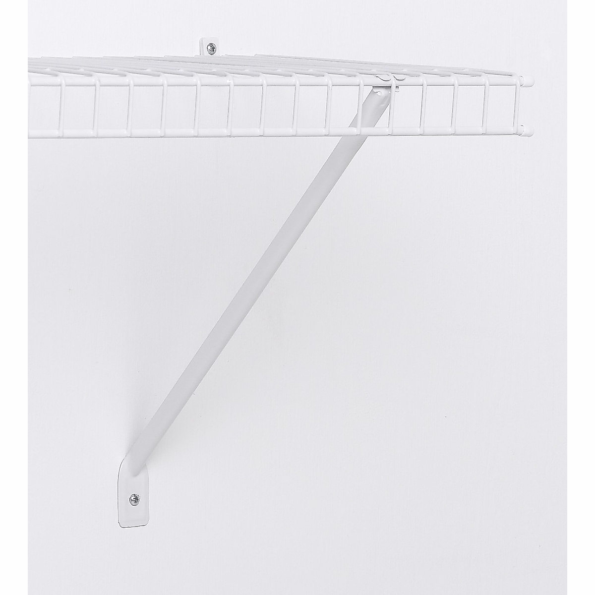 ClosetMaid 12-Inch Shelf Support Brackets, White, 12-Pack #1775