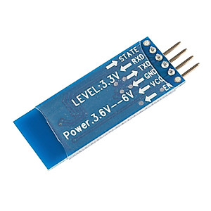 5PCS HC-06 RS232 Wireless Bluetooth Serial Port 4 Pin RF Transceiver Board Module Bi-Directional Serial Support Slave and Master Mode