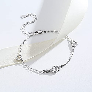 lotus & leaf Musical Note Bracelet Sterling Silver Music Themed Jewelry Adjustable Bracelet Musical Note Christmas Stocking Stuffers Gift for Women