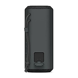 Sony SRS-XE200 X-Series Wireless Ultra Portable Bluetooth Speaker (Black) Bundle with Hard Travel and Storage Case (2 Items)