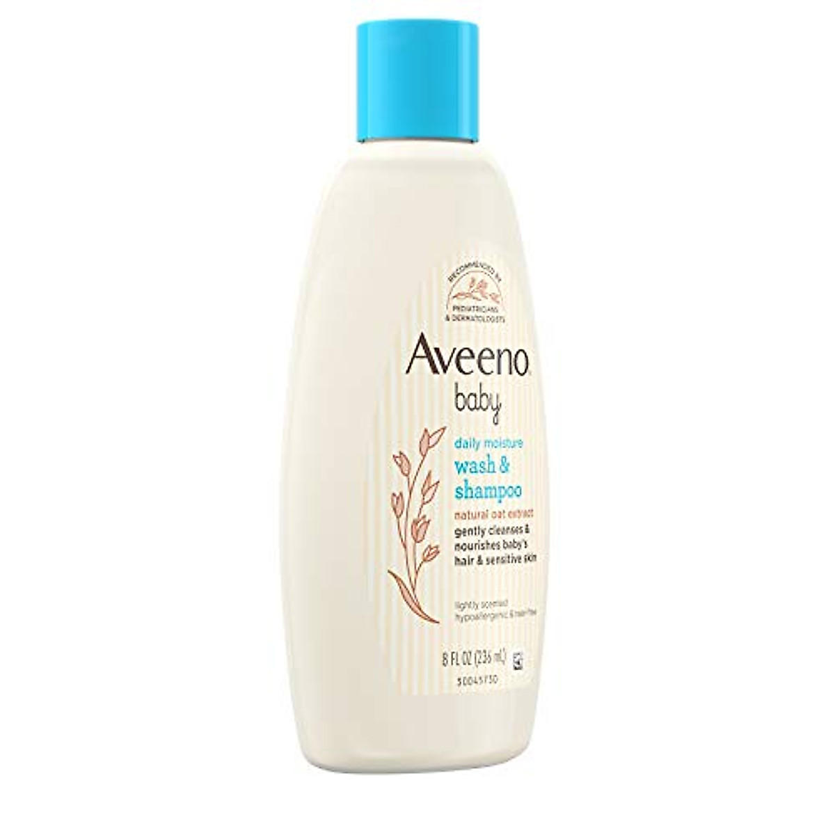 Aveeno Baby Wash & Shampoo for Hair & Body, Tear-Free, Fresh, 8 Oz