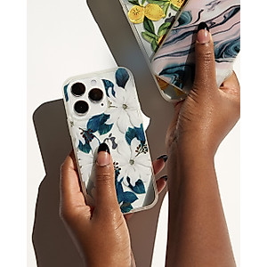 Sonix Phone Case for iPhone 13 Pro | 10ft Drop Tested | White Flower with Gold Foil | Delilah