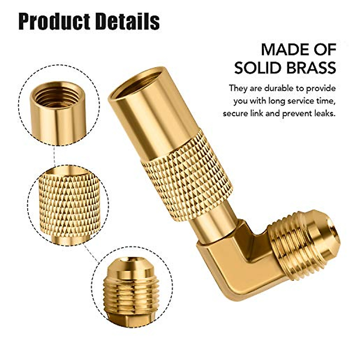 HK Propane Elbow Adapter with Extension Hose, 12FT RV Quick-Connect Extension Hose with Propane Elbow Fitting for Blackstone 17 Inch or 22 Inch Griddle