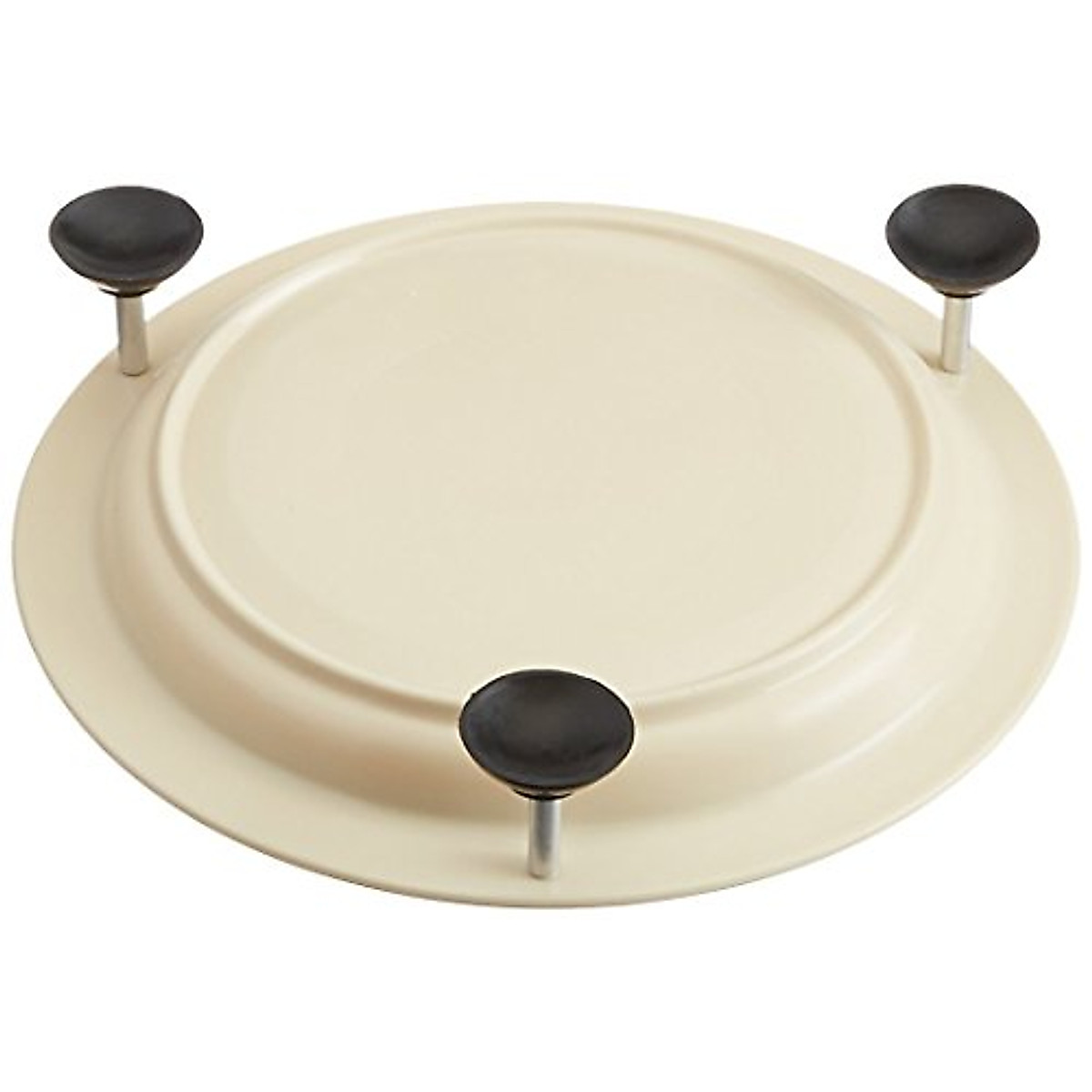Sammons Preston 55500 Triangular Suction Plate with Suction Cups for Secure Eating