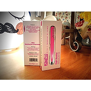 Amaok Eyebrow Tweezer with Comb - Slant Tip, Bright Pink - BOGO SALE Offer - Details Below.