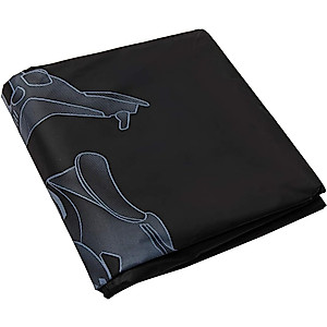 Bike Cover Waterproof Dustproof Cover for Indoor and Outdoor Use Rain Sun UV Wind Snow Proof Resistant Bicycle Storage (Black)