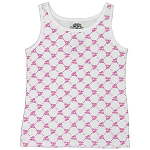 Nickelodeon That Girl Lay Lay Short Sleeve Tee and Tanktop 2-Pack for Girls, Lay Lay Girls T-Shirt and Tanktop 2-Pack Bundle (Aqua/White, 6/6X)