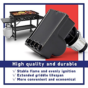 Dusledel Grill Igniters Kit Replacement for Blackstone Grill 36 Inch Griddle, Push Button Electronic Battery Igniters Replacement Spark Plug Kit with 4 Electrode