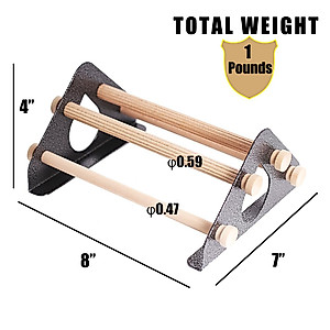 Baby Chick Perch, Durable Natural Wooden Roosting Bar for coop and brooder, Training Chicken Roosting Perches for Mini Baby Chicks, Metal Frame Easy to Assemble and Clean, Fun Toys for Chick