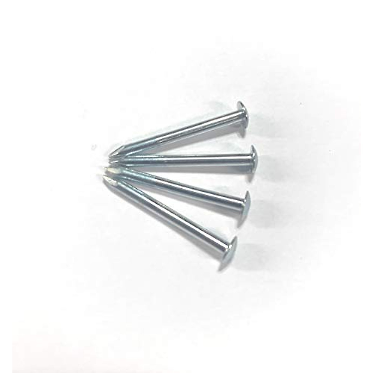 Pinewood Car BSA Speed Axles | Polished and Bent | Ready for Rail Riding | Regular Axle Head | Derby Car Polished & Ready for Graphite