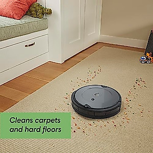 iRobot Roomba 676 Robot Vacuum-Wi-Fi Connectivity, Compatible with Alexa, Good for Pet Hair, Carpets, Hard Floors, Self-Charging