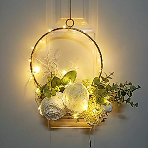 18 Pack Fairy Lights Battery Operated 6.6ft 20 Led Mini String Lights Silver Wire Starry Lights for DIY Wedding Party Festival Halloween Christmas (18 Pack, Warm White)