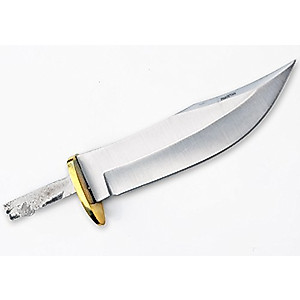 Whole Earth Supply 420 Stainless Steel Knife (420 Stainless Steel, Pair of 4 inch Skinning Blades)