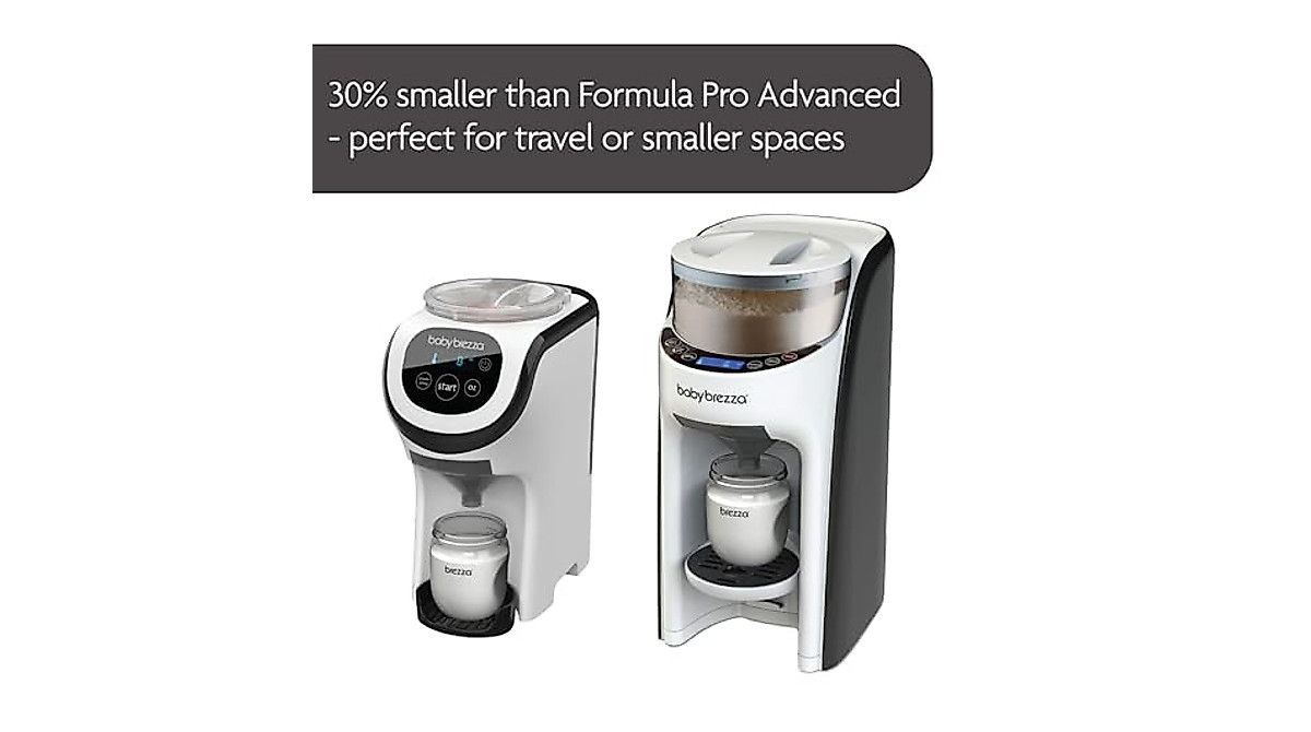 Baby Brezza Formula Pro Mini - Compact Baby Formula Maker for Travel