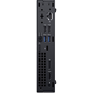 Dell OptiPlex 3070 Micro PC Desktop with Intel Core i5-9500T, 8GB DDR4, 256GB NVMe SSD, 2 x 24 Inch Monitors, Wireless Keyboard and Mouse, Gel Mouse Pad, and Windows 10 Pro (Renewed)