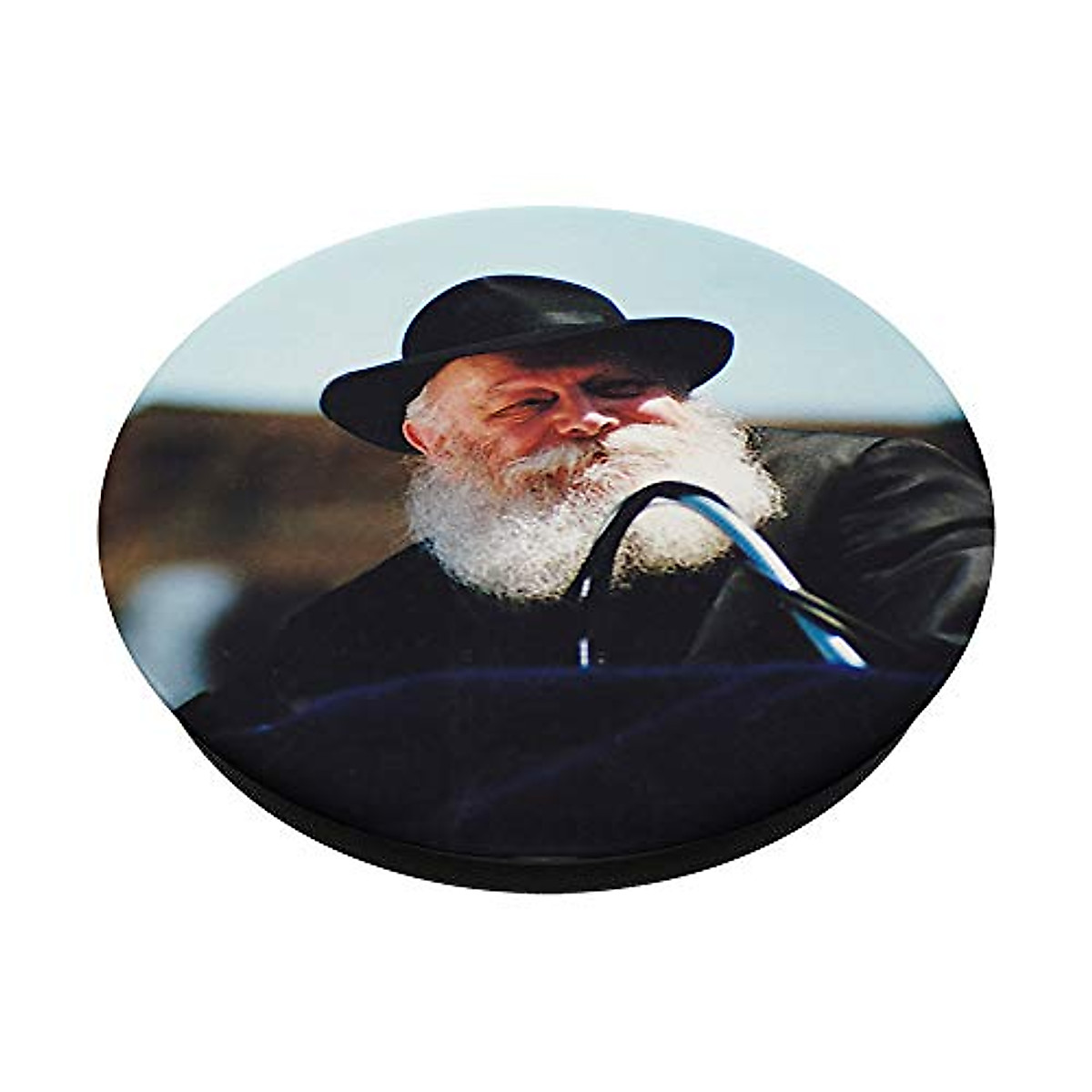 Lubavitcher Rebbe Menachem Mendel Schneerson Chabad PopSockets Grip and Stand for Phones and Tablets