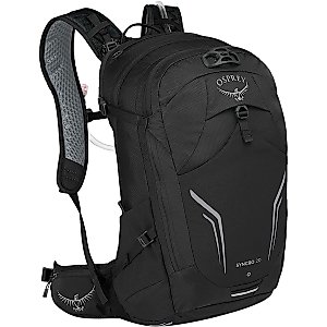 Osprey Syncro 20L Men's Hiking Backpack with Hydraulics Reservoir, Black