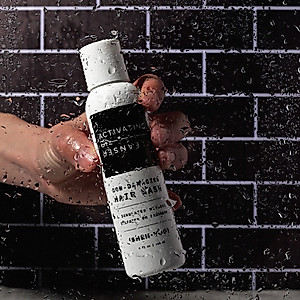 (SHEH•VOO) Activating Oil Cleanser - 2 in 1 Non-Damaging Hair Wash - Shampoo/Conditioner Alternative - Sulfate & Paraben Free (4 fl oz)