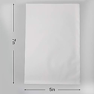 200 pcs Clear 5" x 7" Flat Cello Cellophane Bags Poly Treat Bags 2.8 mils for Gift Wrapping, Bakery, Cookie, Candies, Toast, Dessert, Party Favors Packaging with Color Twist Ties!…