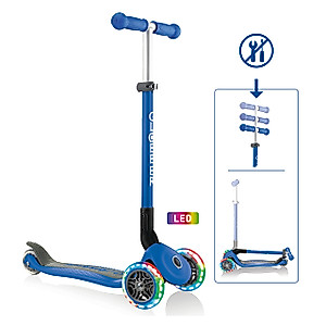 Globber Primo Foldable Lights 432-100 Navy Blue