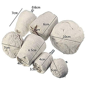 Carving Expert POLISH BUFFING KIT for Mag Wheels, MANIFOLD, ALUMINUM, Stainless Steel, CHROME(Shank 1/4")