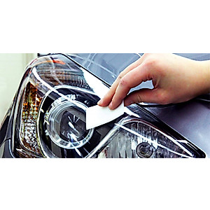 3M Ultra Headlight Restoration Kit, Contains Masking Tape, Light Sanding Discs, Wax Protectant and More, Use on Plastic Lenses Headlights, Taillights and More, Easy Heavy-Duty Restoration (39195)