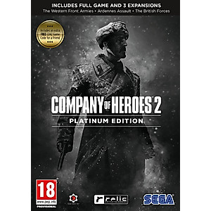 Company of Heroes 2 Platinum Edition (RTS PC Game) Full Game and 3 Expansions