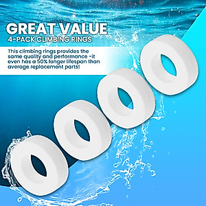 The Climbing Ring Replacement for (Compatible with) Maytronics Dolphin 6101611-R4, Fits M200/M400/M500, Nautilus/CC Plus, and DX3/DX4/DX6 and More – Made from Quality Material, Guaranteed to Fit