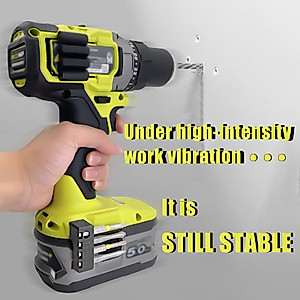 Magnetic 1/4-Inch Hex Bit Holders fit for Ryobi 18v Drill,Hex Screw Bit Storage on Side of Power Drill,Keep Bits Within Reach, Right Side