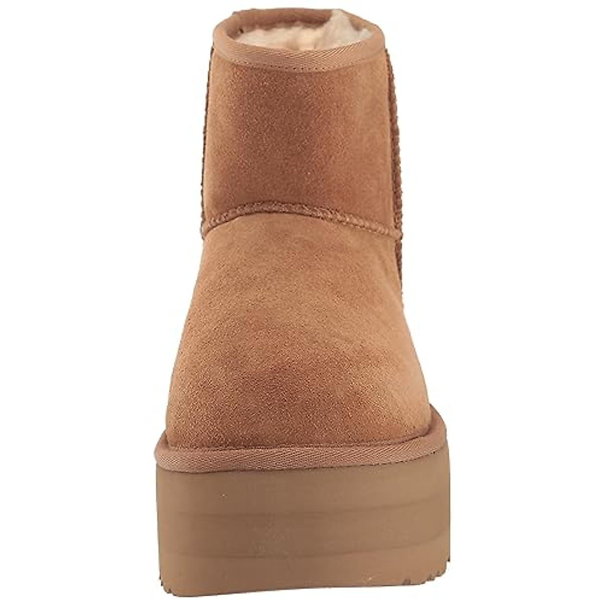 UGG Women's Classic Mini Platform Boots, Chestnut, 9
