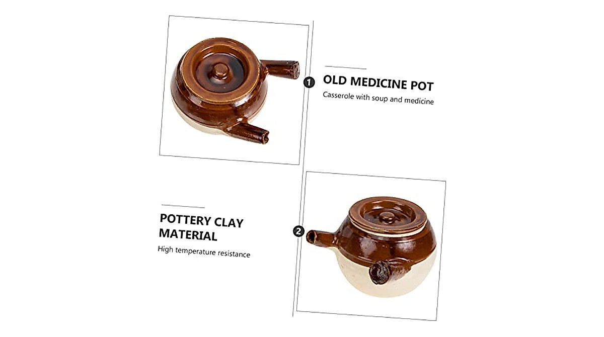 UPKOCH Korean Clay Pot - Versatile Medicine Cooker