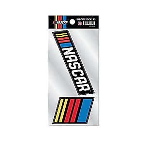 Rico Industries NASCAR Double Up Decal Sticker with Team Phrase, 9" x "4