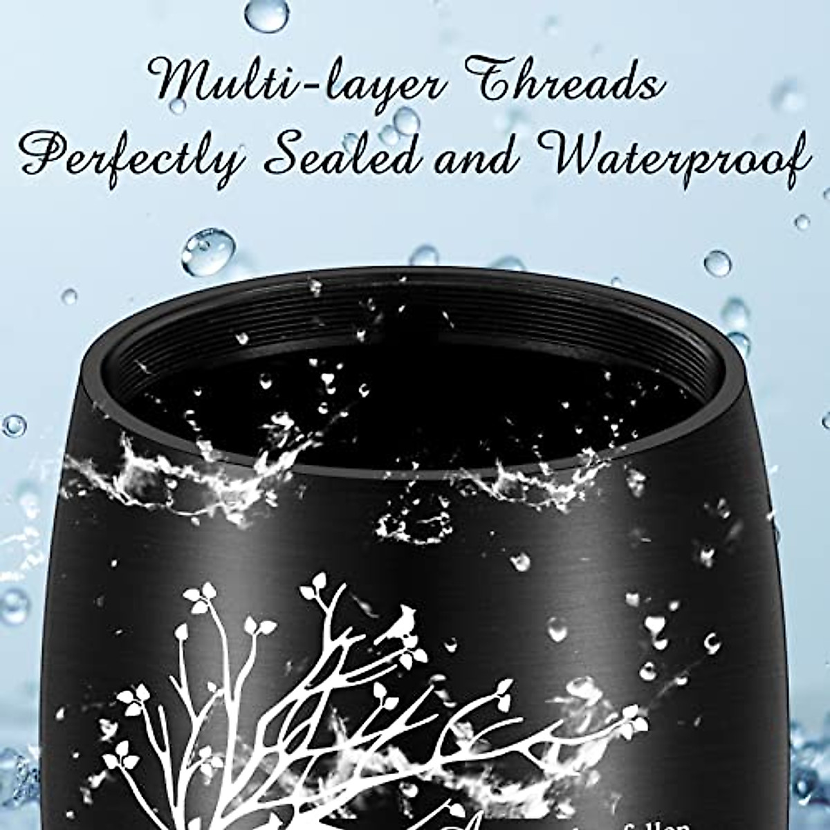 3 Inches Small Urn for Ashes Tree of Life Aluminum Mini Urn for Ashes Cremation Keepsake for Human Ashes Memorial Ashes Holder for Women Men