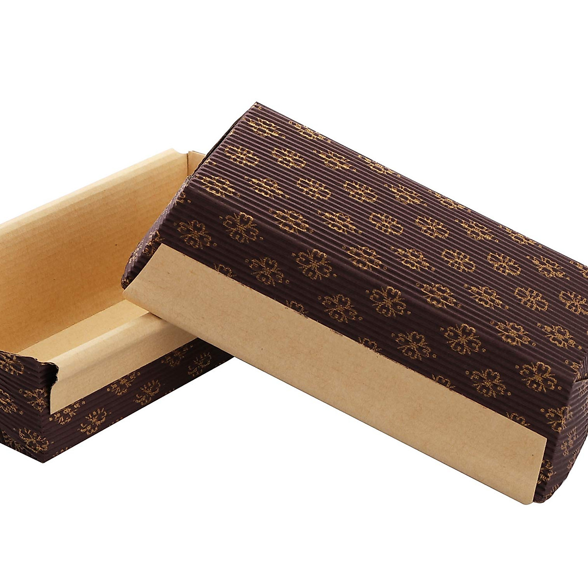 Lawei 30 Pack Paper Loaf Pans, Disposable Paper Baking Loft Mold, 6 x 2.5 x 2 inch Rectangle Paper Baking Pans for Quick Bread Small Pumpkin Breads, Microwave Oven Freezer Safe