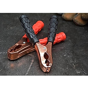 Hot Max 27207 200 Amp Copper Plated Battery Charger Clamps